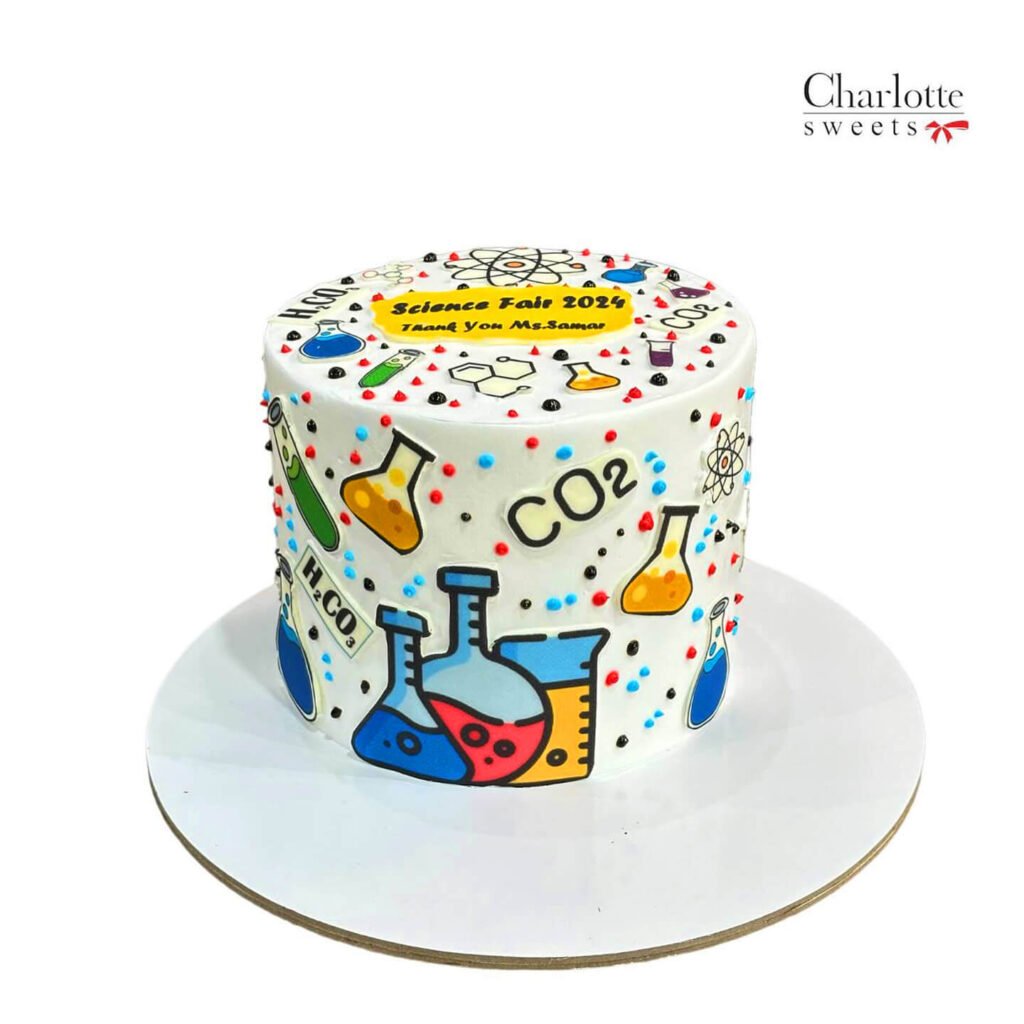 Best Science Birthday Cake | Delivery Dubai, Sharjah, Ajman.