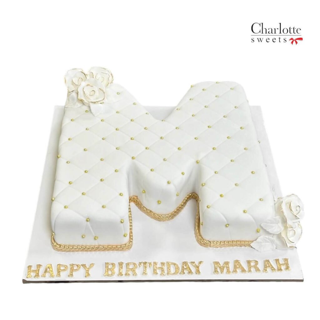 Best Letter M Cake | Delivery in Dubai, Sharjah, Ajman.