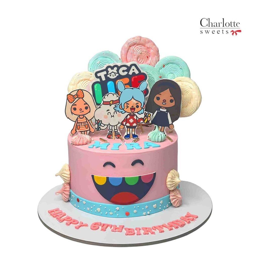 Best Toca Boca Cake | Delivery in Dubai, Sharjah, Ajman.