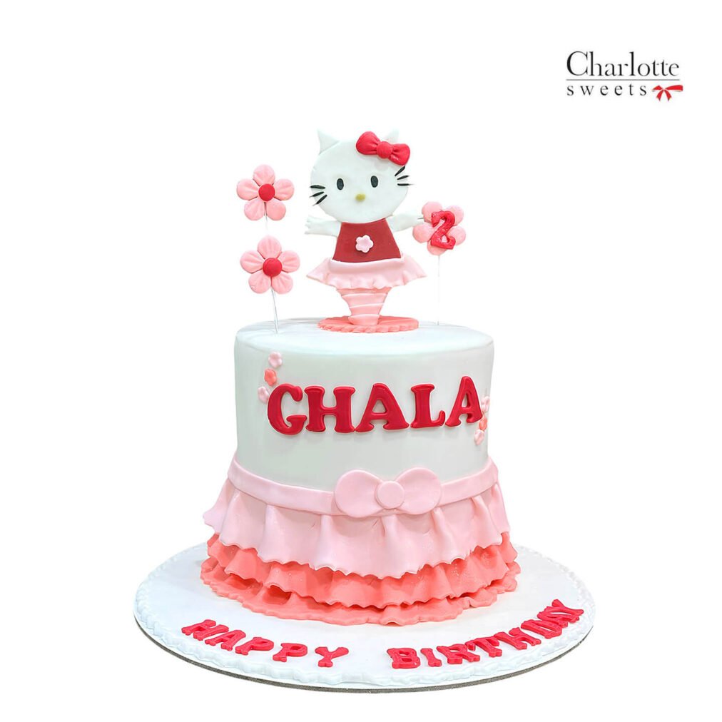 Hello Ketty Cake | Best Hello Kitty Birthday cake in Dubai.