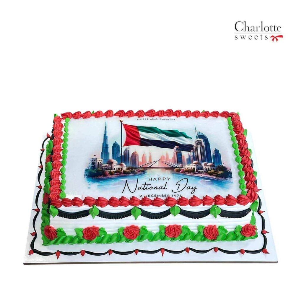 Best Happy National Day Cake | UAE National Day Cakes Dubai.