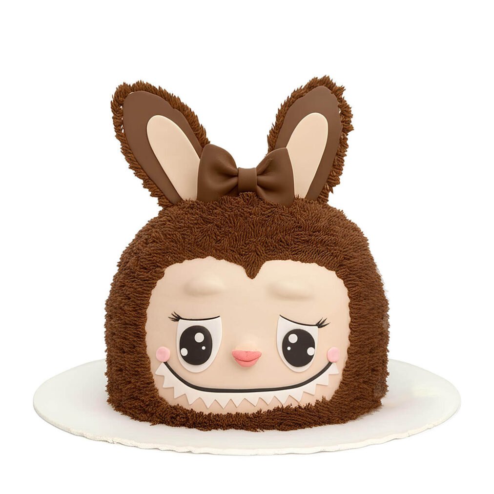 Best Brown Labubu Cake | Labubu cake Delivery in Dubai.