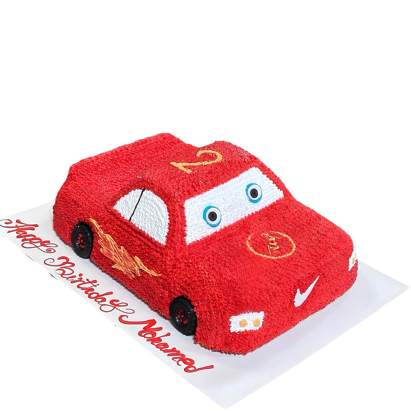 Cars Lightning Mcqueen Cake | 3D McQueen Cake in Dubai.